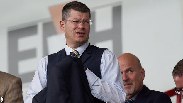 Neil Doncaster: SPFL had 'no alternative' Premiership start date - BBC ...