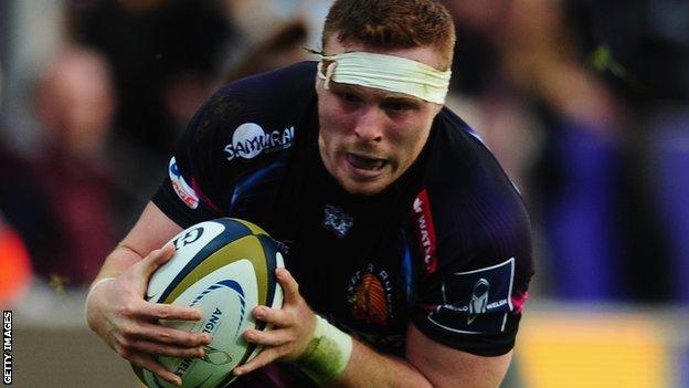 Sam Simmonds: Exeter Chiefs forward agrees new contract - BBC Sport