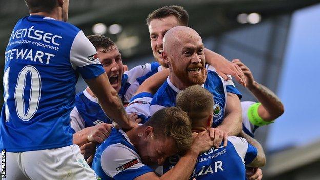 Champions League: Exquisite Kirk Millar lob gives Linfield impressive ...