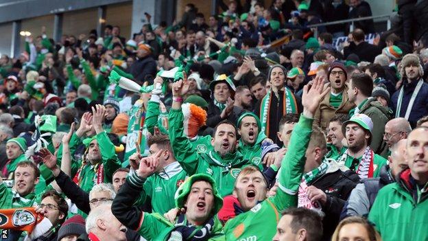 World Cup play-off: Denmark 0-0 Republic of Ireland - BBC Sport