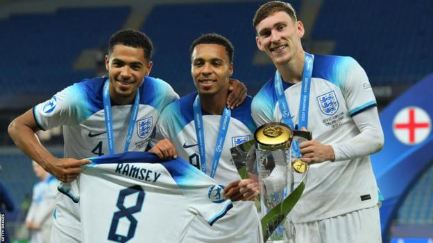 England Under-21s: 'Family feeling' key to win says Levi Colwill - BBC ...
