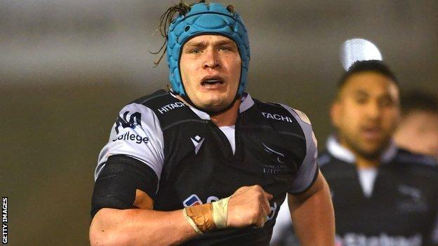 Connor Collett: Newcastle Falcons flanker signs contract extension ...