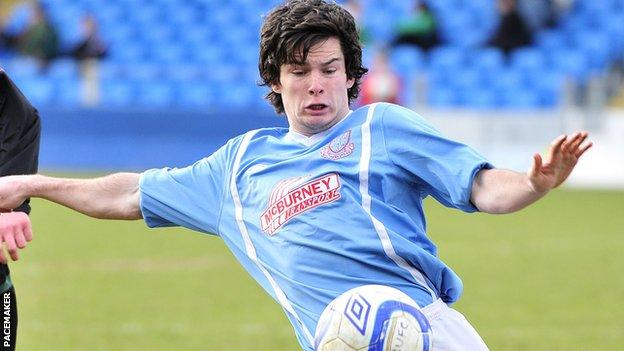 Lee Colligan: Defender makes Carrick Rangers return - BBC Sport