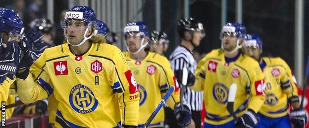 Champions Hockey League: Belfast Giants fall short against HC Davos in ...