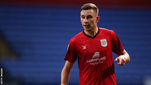 Josh Lundstram: Crewe Alexandra midfielder signs two-year deal - BBC Sport