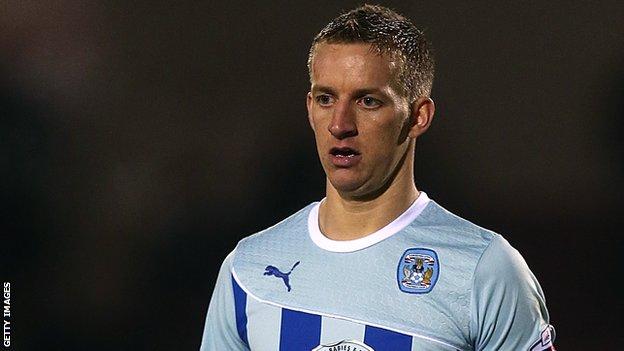 Carl Baker: Coventry City terminate midfielder's deal by mutual consent ...