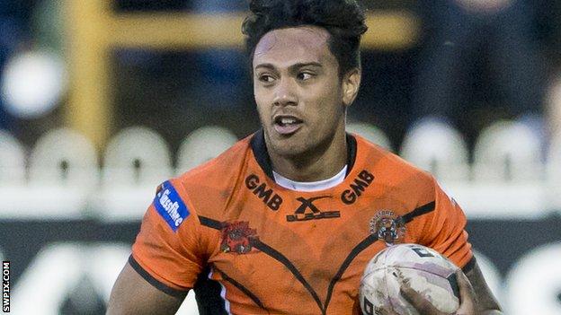 Denny Solomona: Castleford Tigers launch legal action against Sale ...