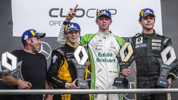 Jack Young: Belfast teenager named BRDC Rising Star - BBC Sport