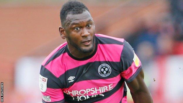 Aaron Pierre: Sutton United sign former Shrewsbury Town defender - BBC ...