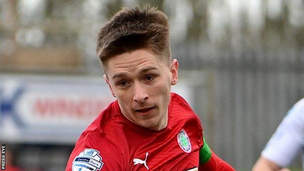 Irish Premiership: McCrudden nets hat-trick as Cliftonville cruise past ...