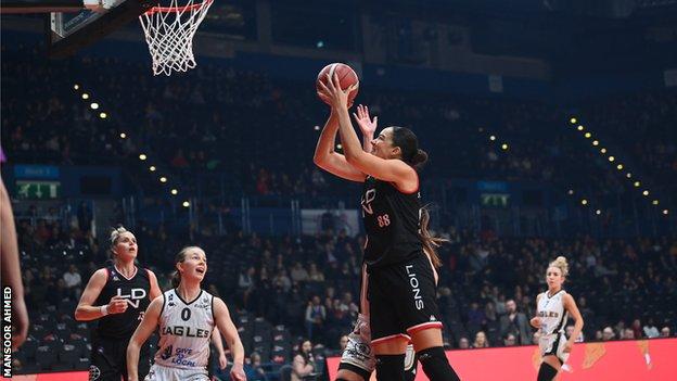 WBBL Cup final: London Lions too strong for Newcastle Eagles - BBC Sport