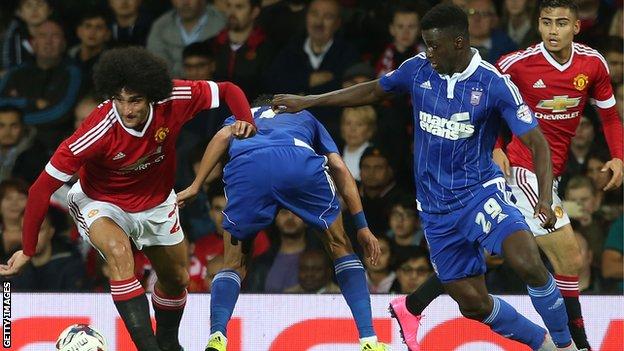 Josh Emmanuel: Rotherham United seal loan signing of Ipswich Town ...