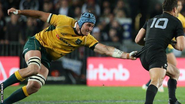 Rugby World Cup: Australia omit James Horwill from squad - BBC Sport