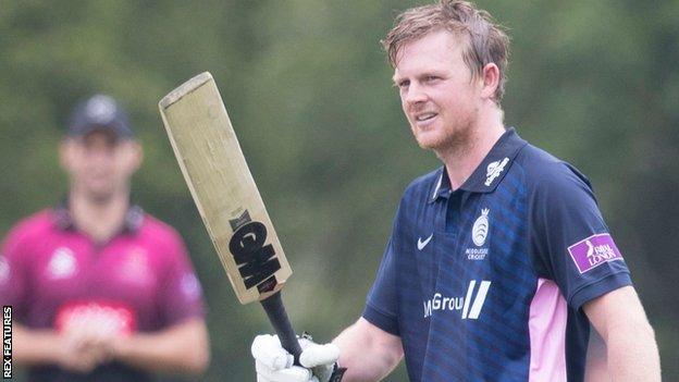 One-Day Cup: Sam Robson hits 106 as Middlesex beat Somerset by 118 runs ...