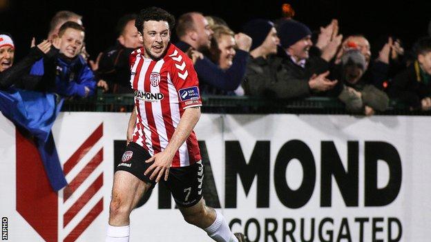 Midfielder Barry McNamee returns to Derry City after one season at Cork ...