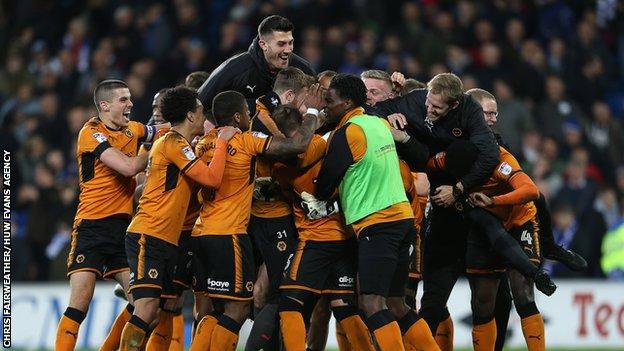 Nuno showed 'lack of class' as Cardiff lose to Wolves - Warnock - BBC Sport