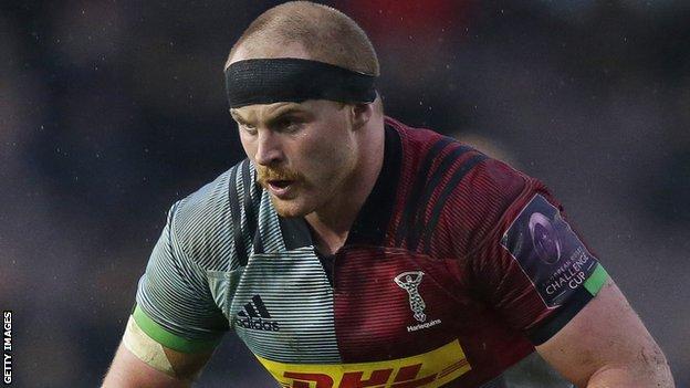 James Chisholm and Niall Saunders: Harlequins duo agree new contracts ...
