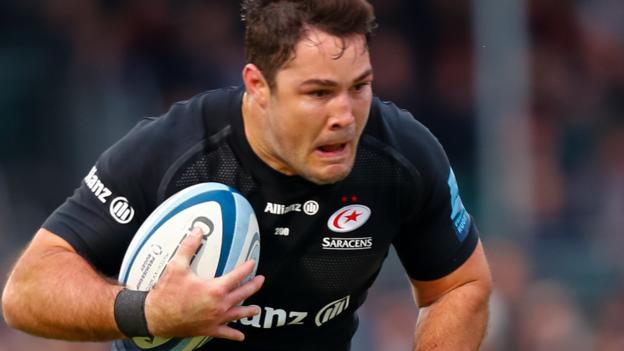 Brad Barritt: Saracens to monitor captain's ankle injury - BBC Sport