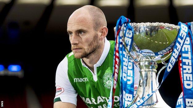 Hibernian: David Gray bullish over League Cup final prospects - BBC Sport
