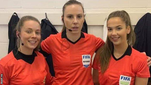 Louise Thompson becomes first female to referee Intermediate Cup final ...