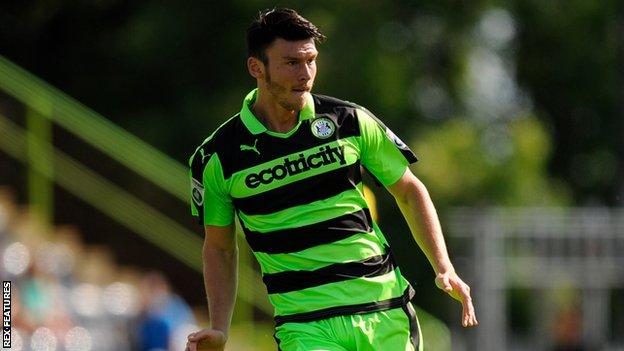 Kieffer Moore 'buzzing' after first hat-trick for Torquay United - BBC ...
