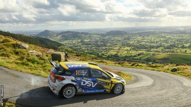 Ulster Rally: Meirion Evans wins event as Josh Moffett claims Irish ...