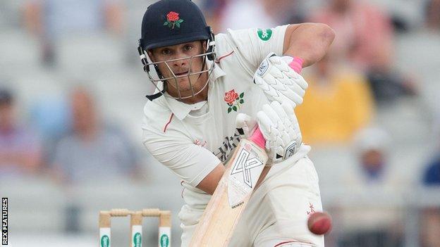 County Championship: Dane Vilas unbeaten ton puts Lancashire in command ...