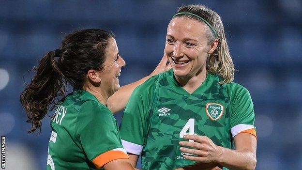 Women's World Cup qualifying: Republic of Ireland put nine past Georgia ...
