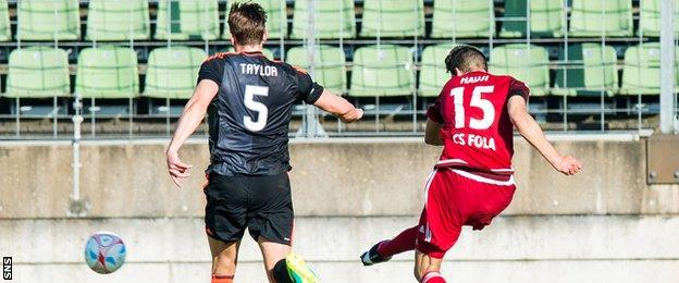 Fola Esch 1-0 Aberdeen - BBC Sport