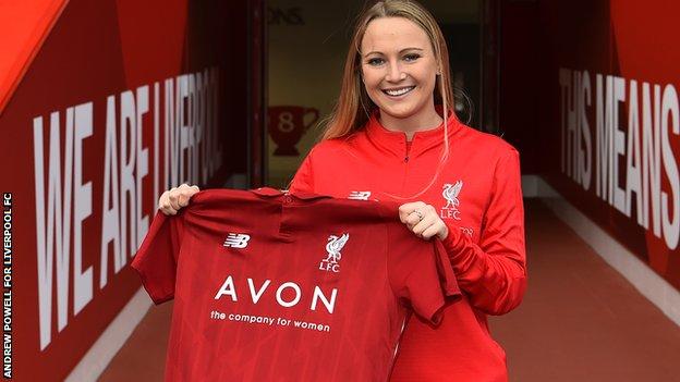 Jemma Purfield: Liverpool Women sign England Under-23 winger - BBC Sport