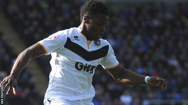 JJ Hooper: Port Vale striker returns to Northampton Town on loan - BBC ...