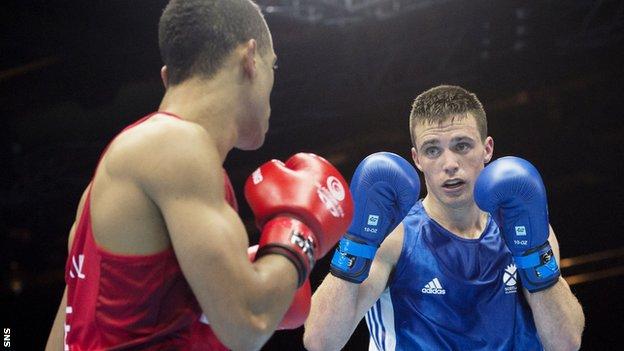 Josh Taylor gets first title shot against Dave Ryan - BBC Sport