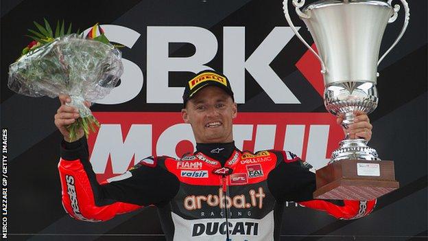 World Superbikes: Could it be lucky seven for Chaz Davies? - BBC Sport