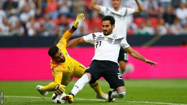 World Cup warm-up match: Germany 2-1 Saudi Arabia - BBC Sport
