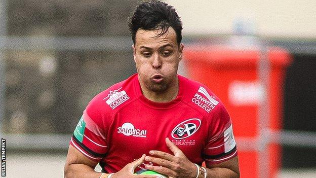 Rory Parata: Cornish Pirates centre signs new contract - BBC Sport