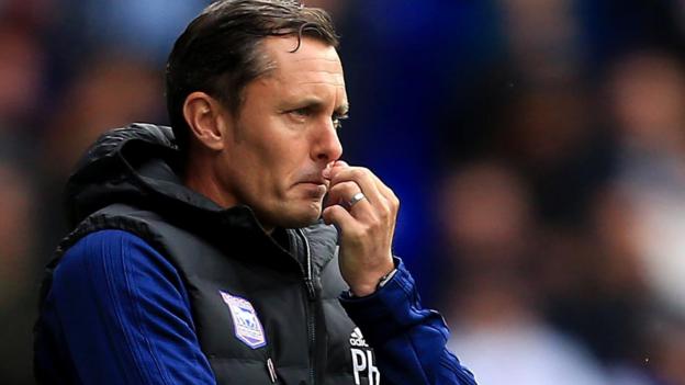 Paul Hurst: Ipswich Town sack manager after less than five months - BBC ...