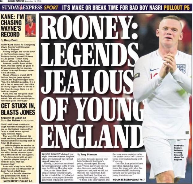 Sunday's sport pages - BBC Sport