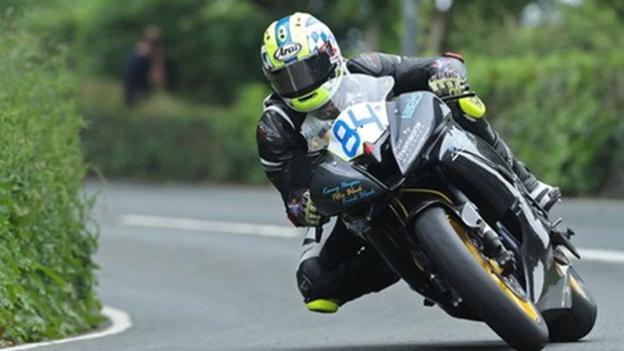 Adam Lyon: Scottish rider dies after crash at Isle of Man TT - BBC Sport