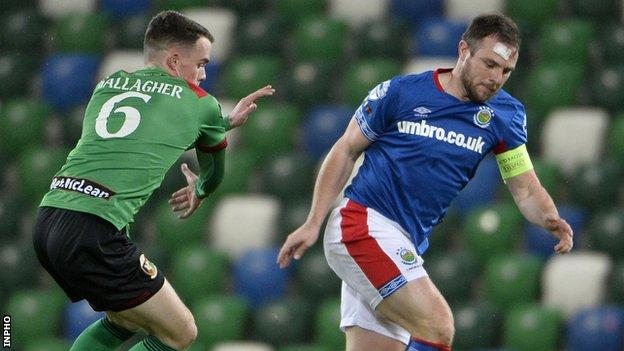Irish Premiership: Linfield skipper Mulgrew happy to continue playing ...