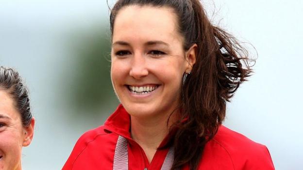 Dani Rowe: Welsh cyclist celebrates 'best result' of road-racing career ...