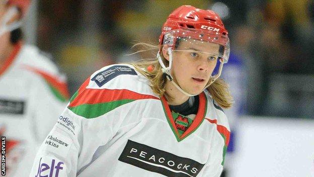 Toms Rutkis: Swindon Wildcats forward joins Cardiff Devils full time ...