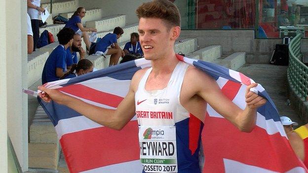 Jake Heyward 'over the moon' with first Olympic selection - BBC Sport