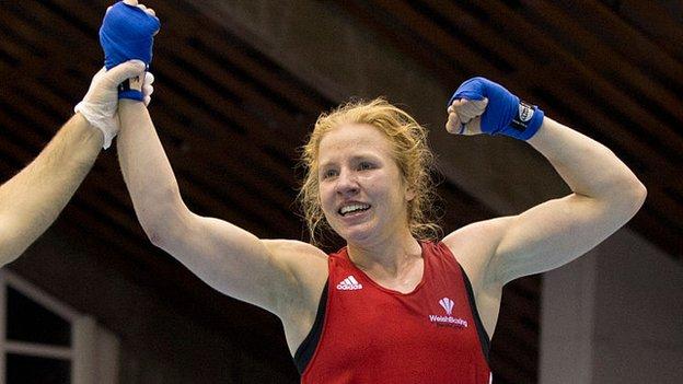 European Boxing Championships: Rosie Eccles beaten in European semis ...