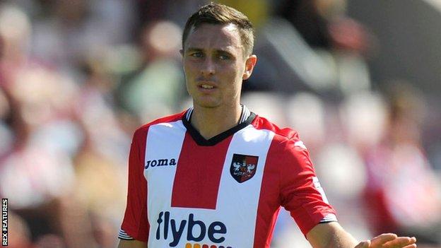 Jordan Tillson: Exeter City defender to miss rest of 2016 with broken ...