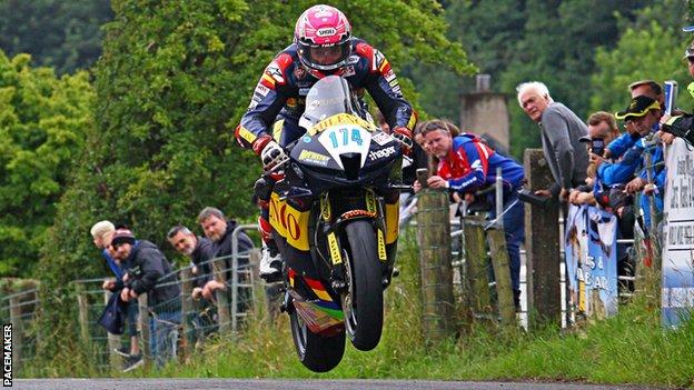 Armoy road races: Davey Todd obliterates lap record on way to four ...