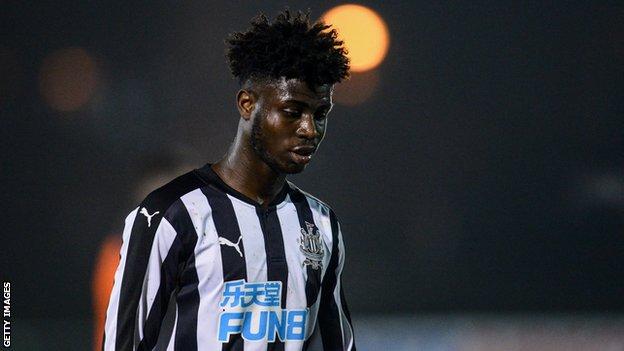 Newcastle's Mohammed Sangare frustrated again over Liberia debut - BBC ...