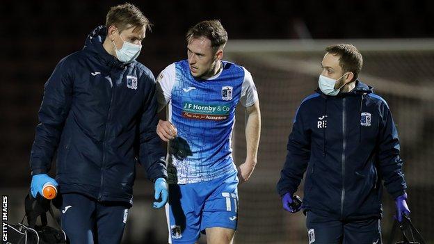 Josh Kay: Barrow winger out for minimum of six weeks with ankle ...