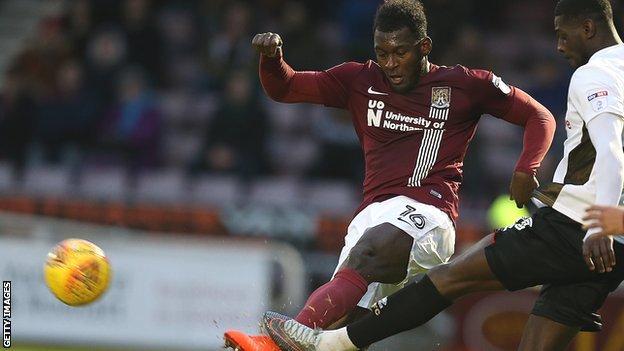 Northampton: Aaron Pierre set to be out until April after groin surgery ...