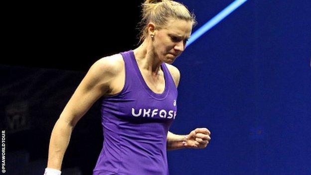 British Open squash: Laura Massaro, Sarah-Jane Perry & Nick Matthew ...