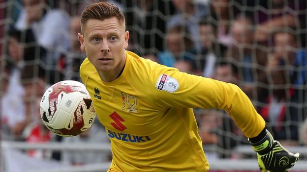 David Martin: MK Dons goalkeeper to leave at end of season - BBC Sport